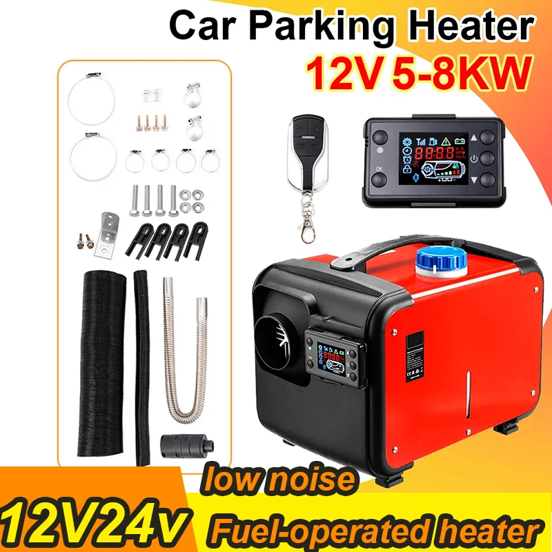 12V-24V-220V-3-in-1-Car-Diesel-Heater-5KW-8KW-Parking-Remote-Webasto ...