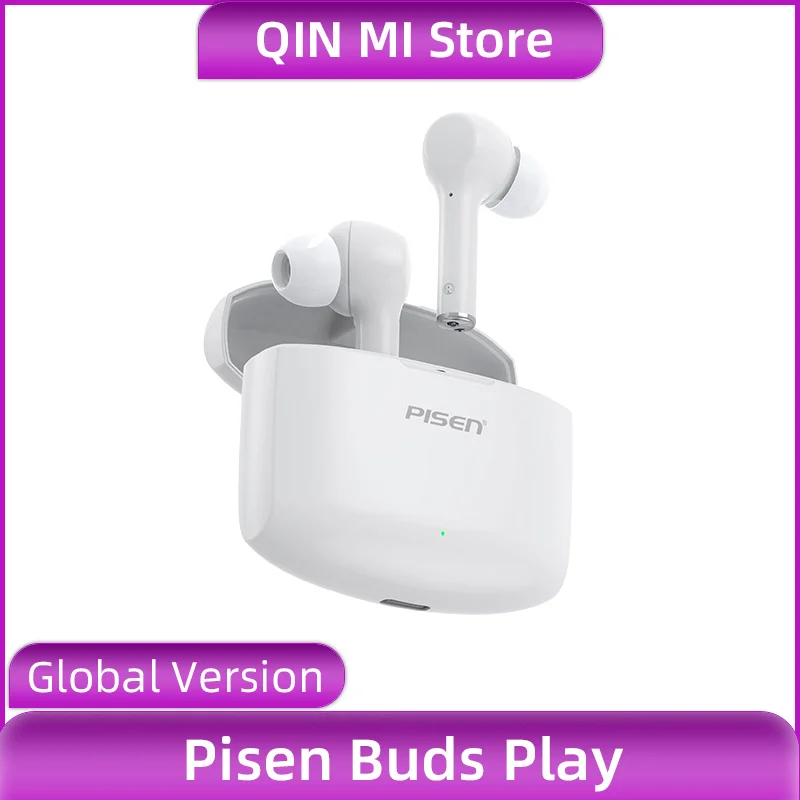 Global Version Pisen Buds Play TWS Wireless Earphone Bluetooth 5.0 Low ...