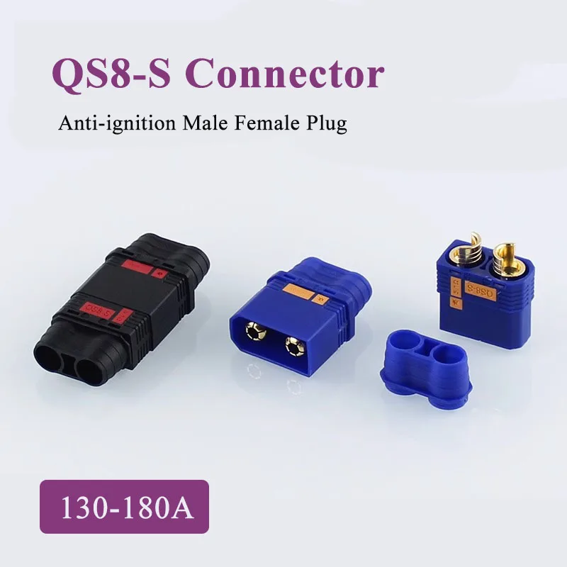 QS8-S Anti-ignition Plug 130-180A High Current Male Female Connector ...