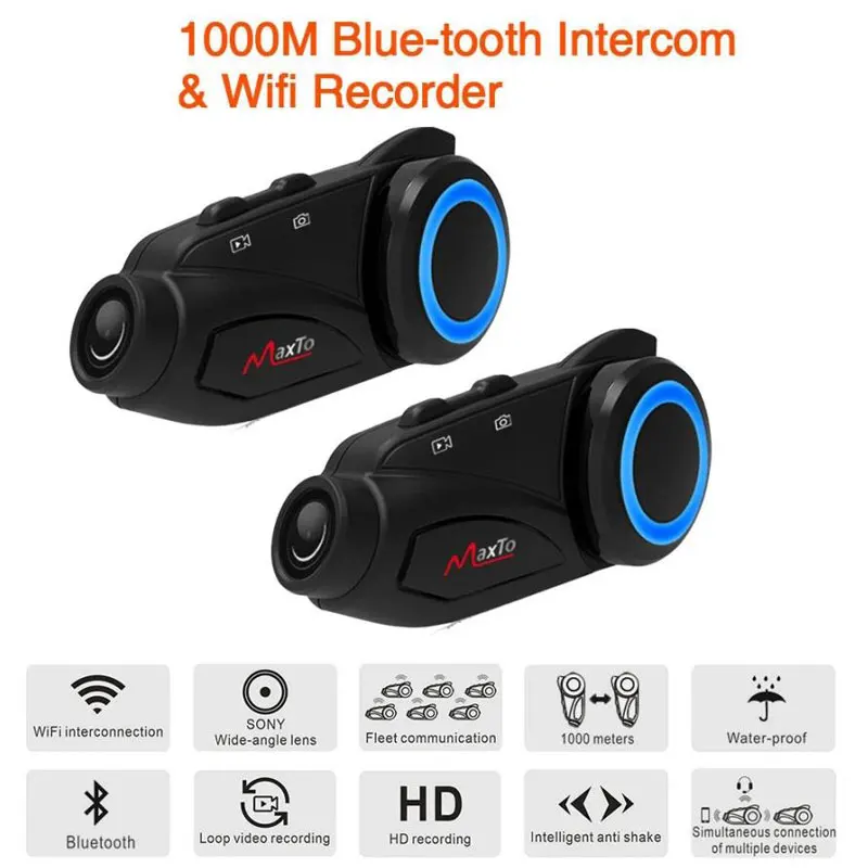Maxto-M3-Intercom-Motorcycle-Headset-1080P-HD-Camera-6-Riders-Group ...