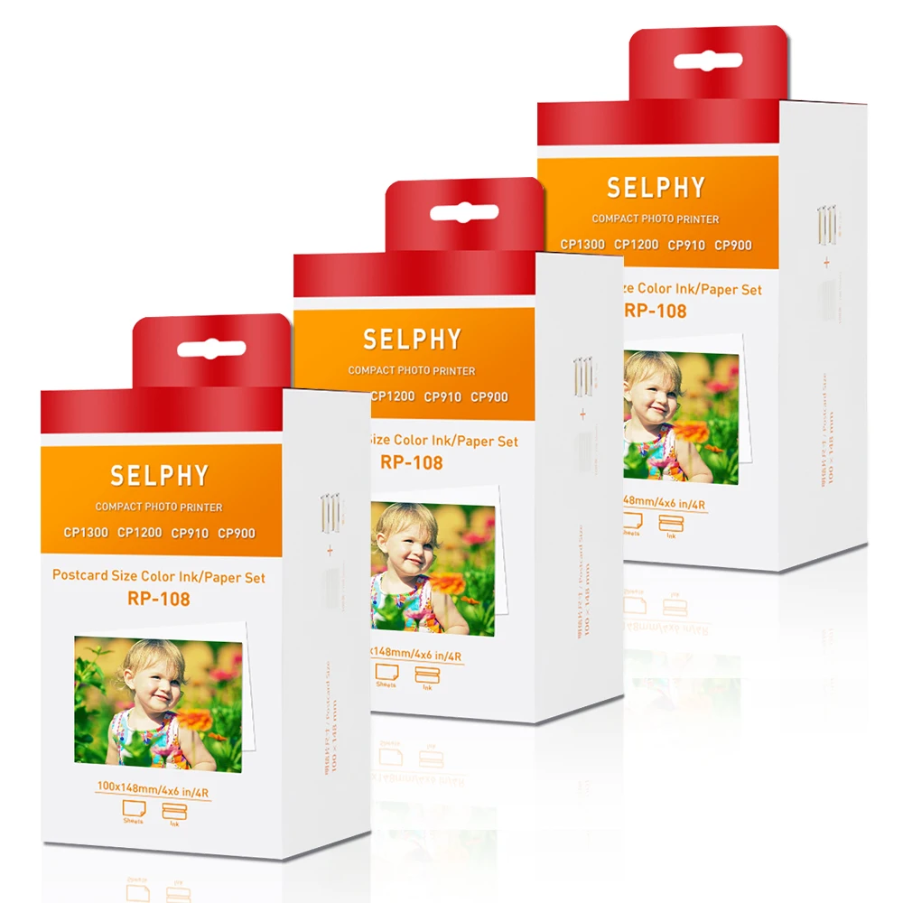 Compatible-for-Canon-Selphy-CP1300-CP1200-CP1000-CP910-Ink-Cassette-for ...