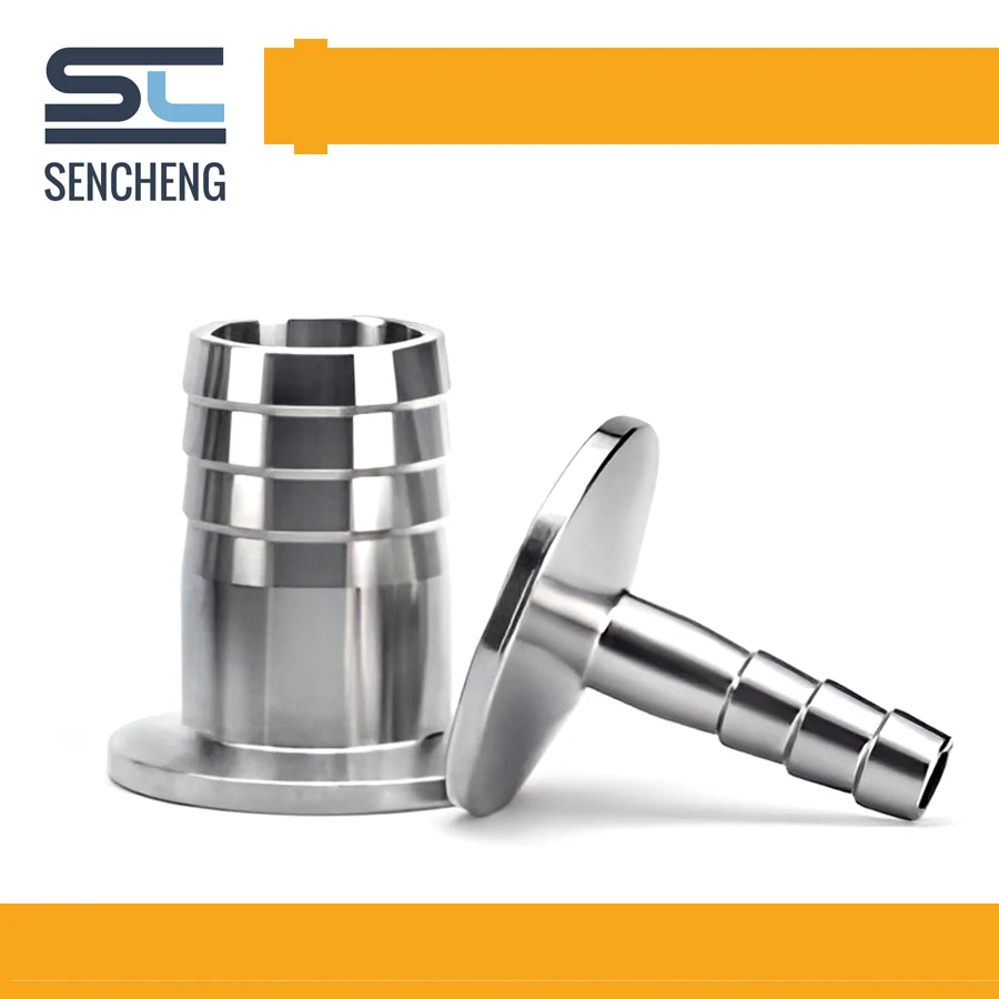 KF10-KF50 Clamp Barb Hose Adapter Quick Installed Clamp Hose Coupling ...