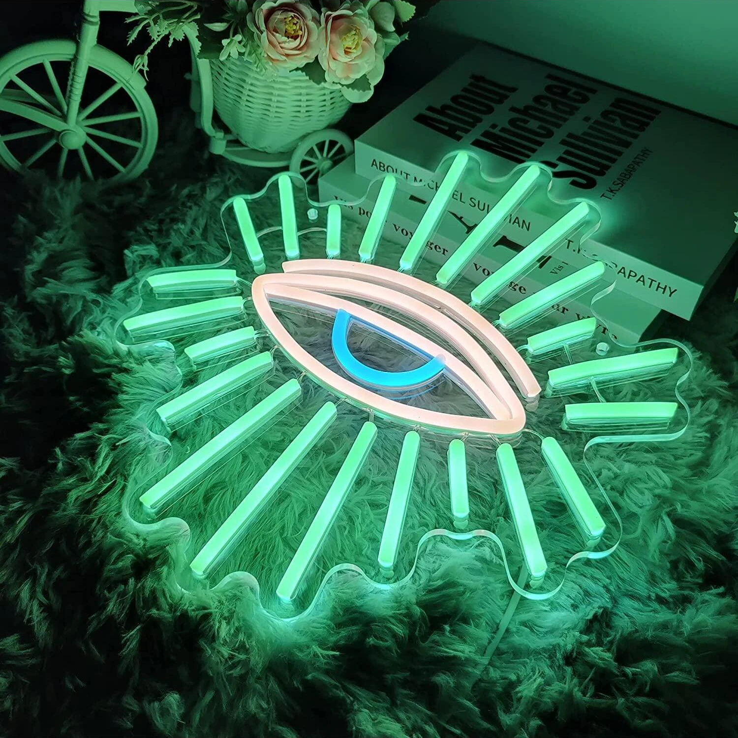 Evil-Eyes-LED-Bright-Green-Eye-Neon-Signs-for-Wall-Decor-Gaming-Neon ...