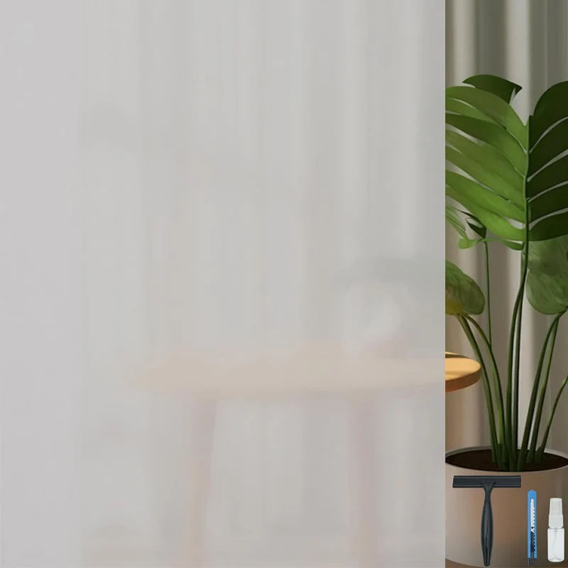 Frosted-Glass-Window-Film-Non-Adhesive-Pure-Window-Privacy-Film-Static ...