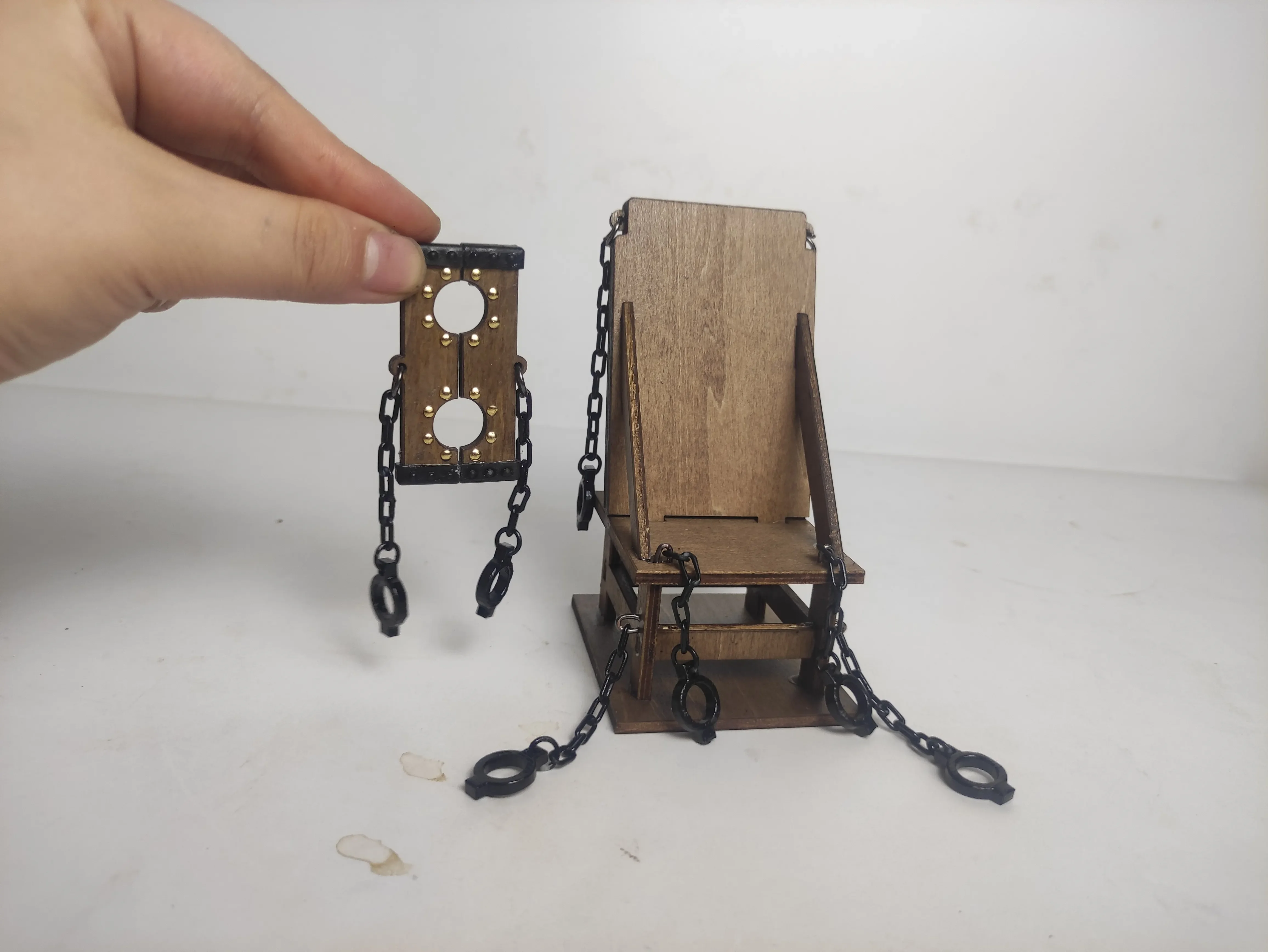 1/12 Wood Guillotine Scene Props Accessories For 6'' Action, 59% OFF