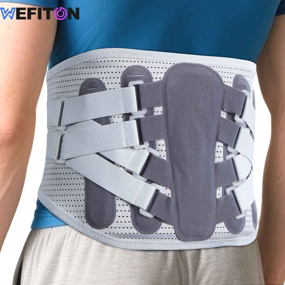 1PCS Back Brace for Lower Back Pain Relief – Adjustable Lumbar Support ...
