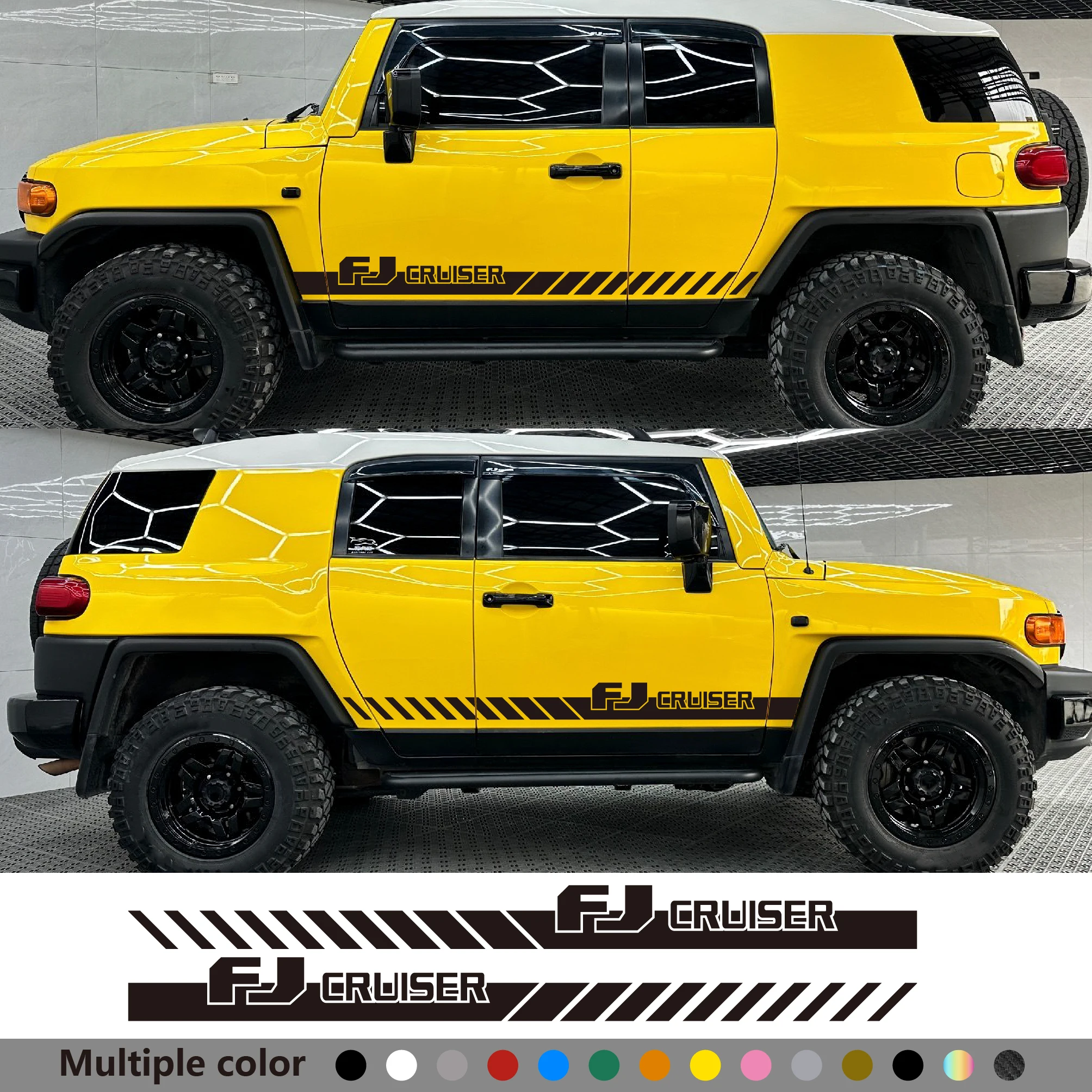Car-Stickers-Apply-for-Toyota-FJ-Cruiser-Auto-Body-Door-Side-Graphics ...