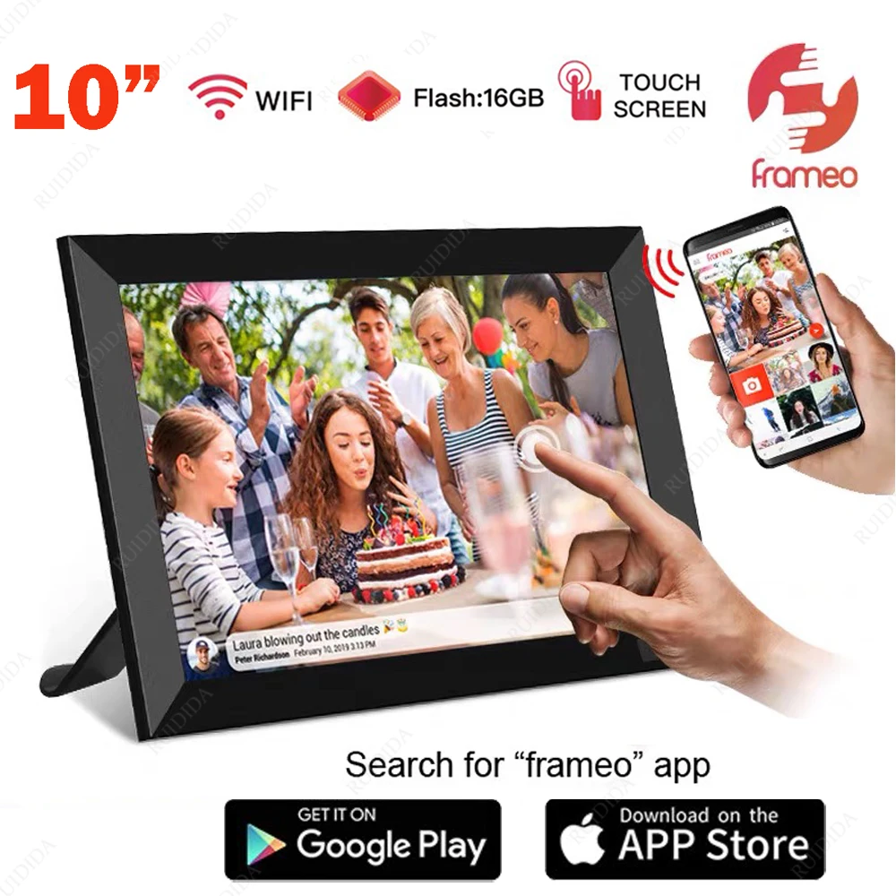 Cadre photo numérique,Cadre photo numérique Frameo,cadre photo ...
