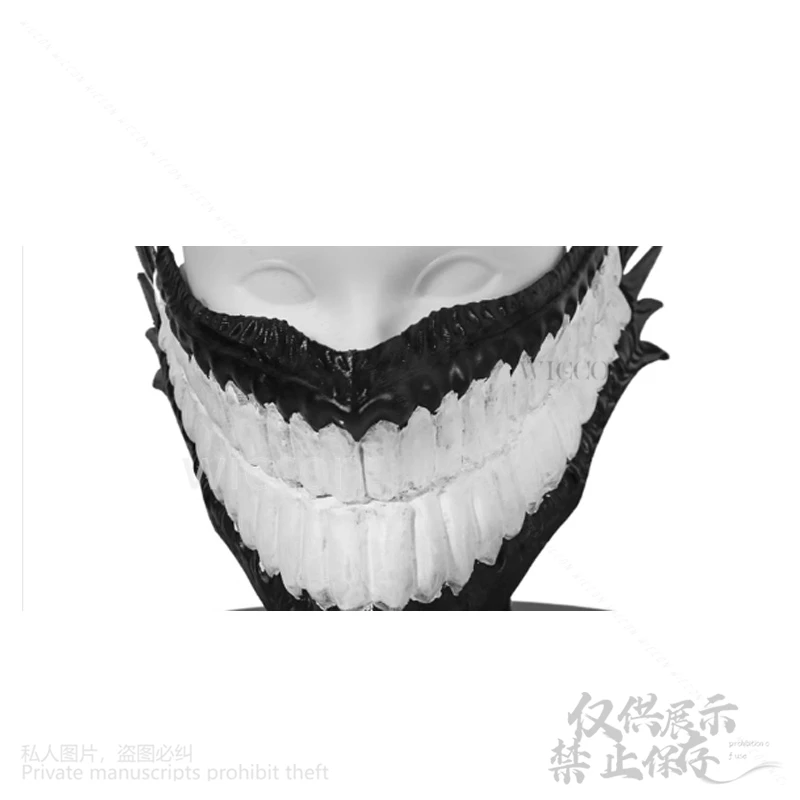 Hot New Anime Dandadan Cosplay Ken Takakura Okarun Devil Mask Horn ...