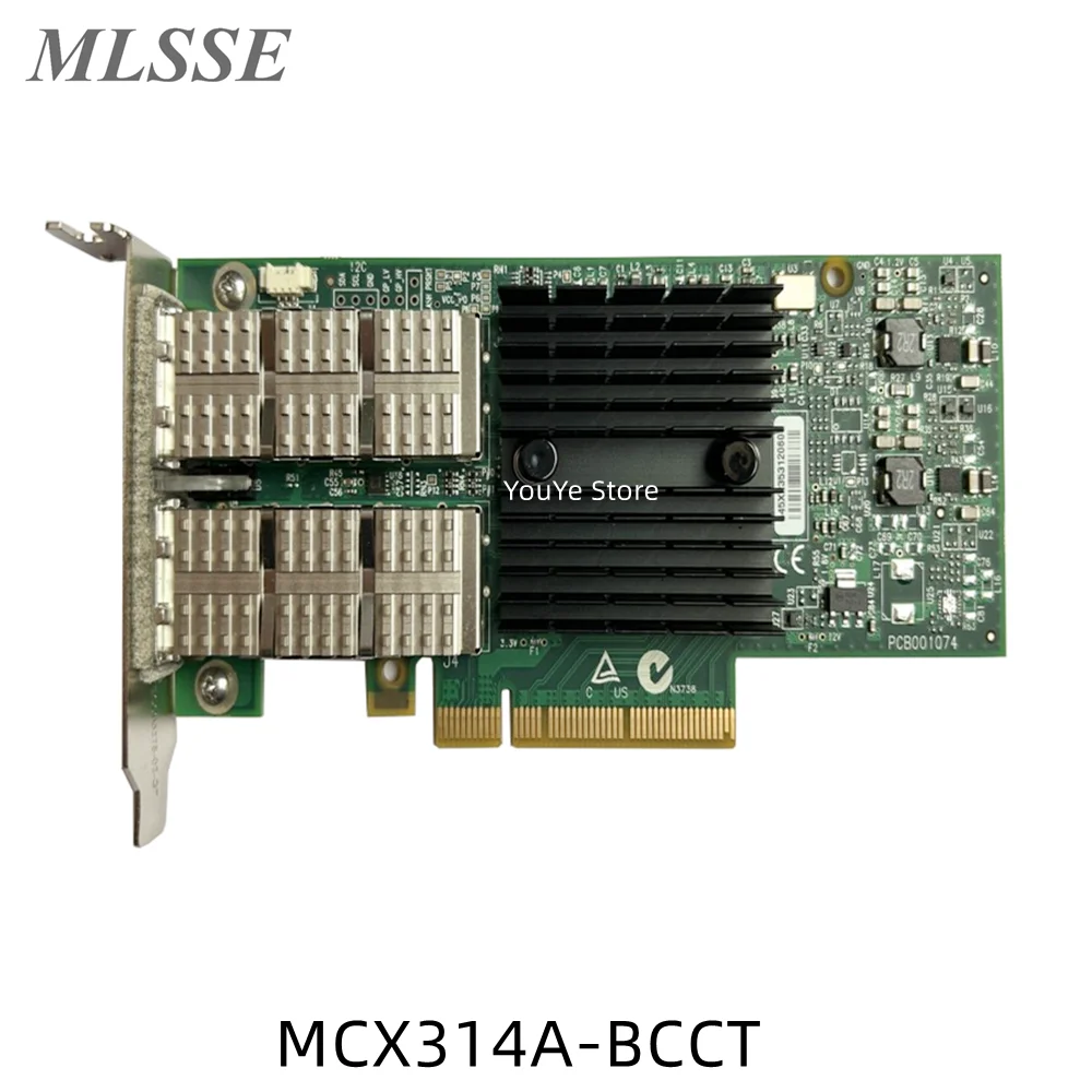 MCX314A-BCCT-Original-para-Mellanox-CX314A-ConnectX-3-Pro-40GbE-Ethernet-de-doble-puerto-QSFP ...