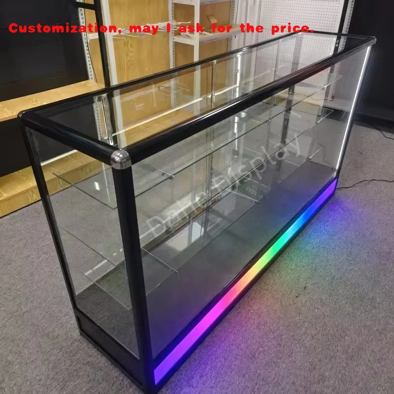 custom.Cheap Price 6 Feet Smoke Shop Display Dispensary Display Counter ...