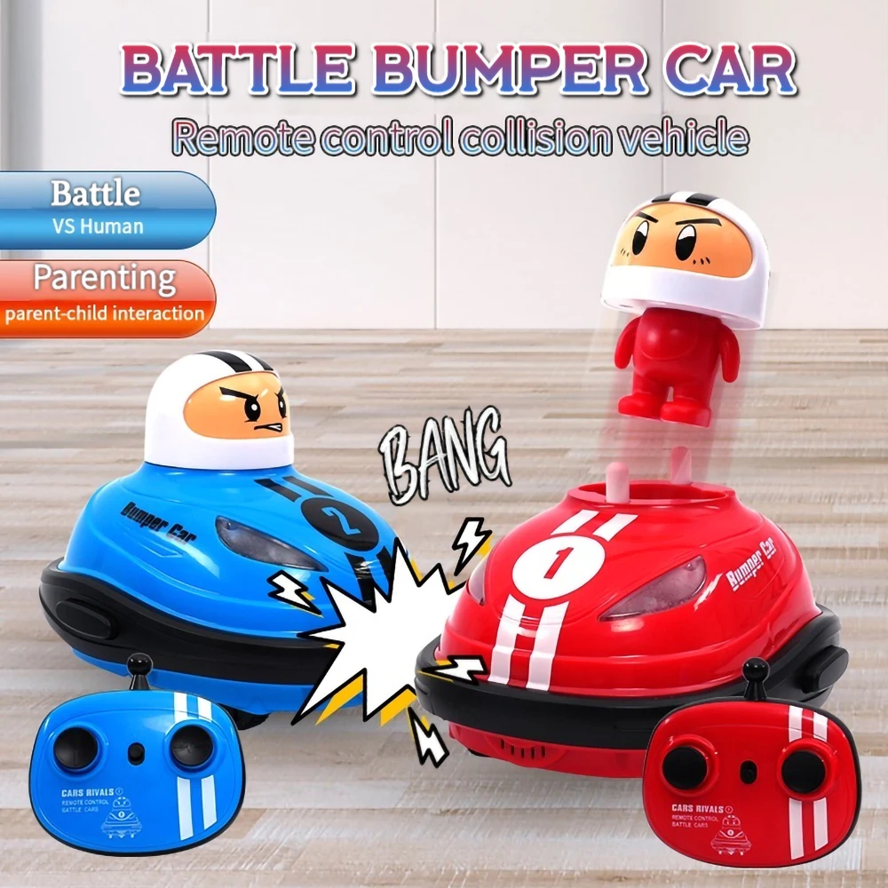 RC-Super-Battle-Bumper-Car-com-controle-remoto-boneca-pop-up-Crash ...