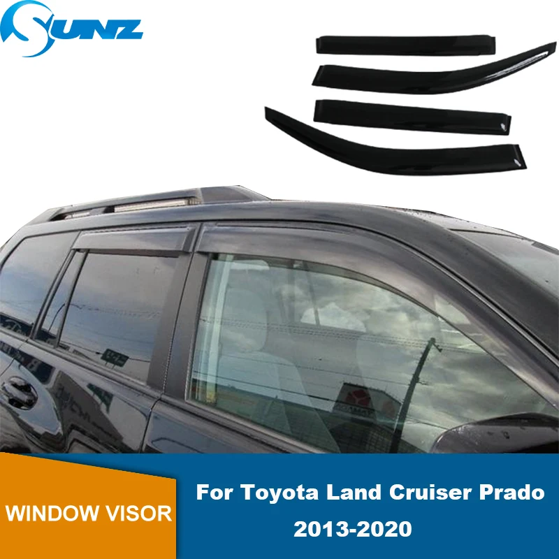 Window-Visor-For-Toyota-Land-Cruiser-Prado-2013-2014-2015-2016-2017 ...