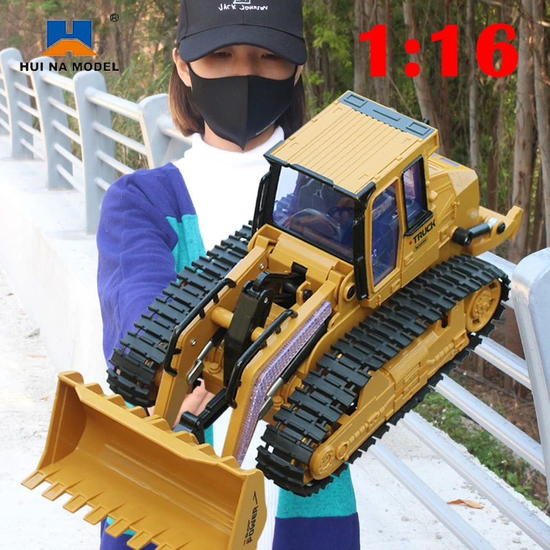 1-16-Rc-Bulldozer-Excavator-Toy-Rc-Engineering-Vehicle-Dump-Dumper ...