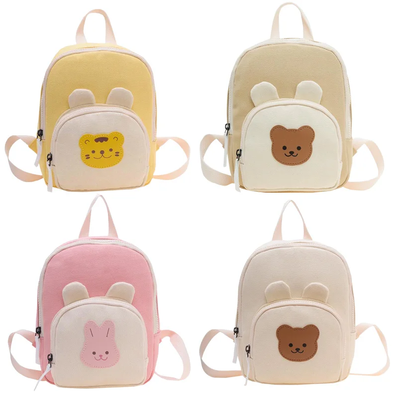 Cartoon-Baby-Backpack-School-Bags-for-Girls-Boys-Korean-Kids-Bag-Canvas ...