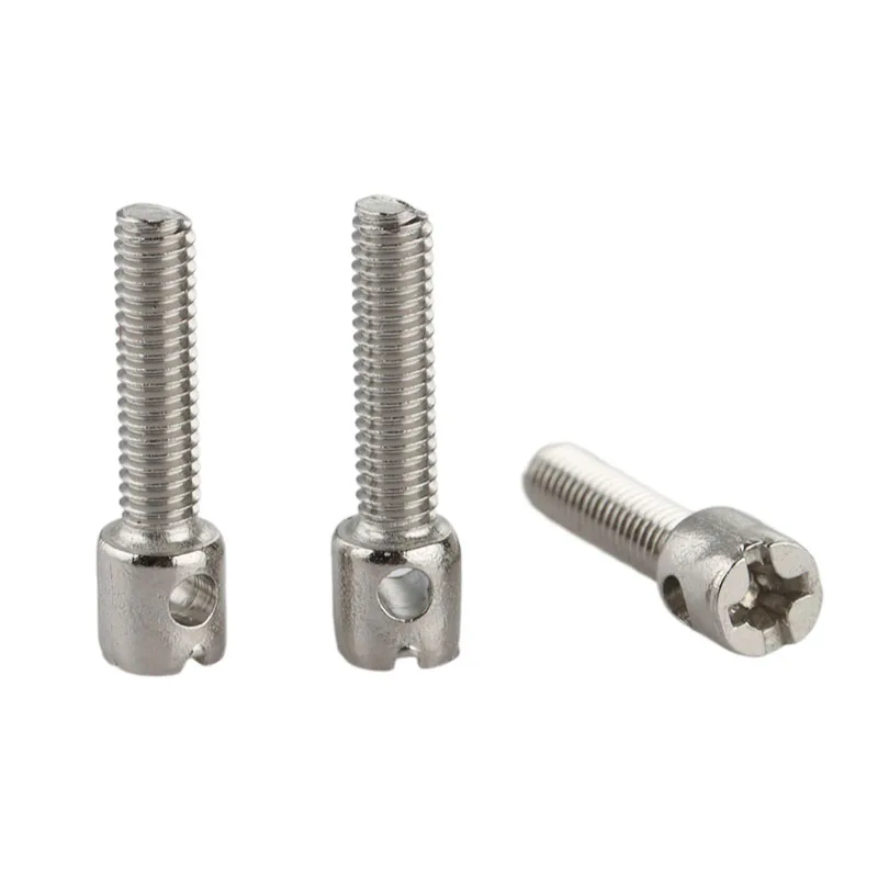 10Pcs M3 M4 M5 M6 Stainless Steel Lead Sealing Screw With Hole For ...