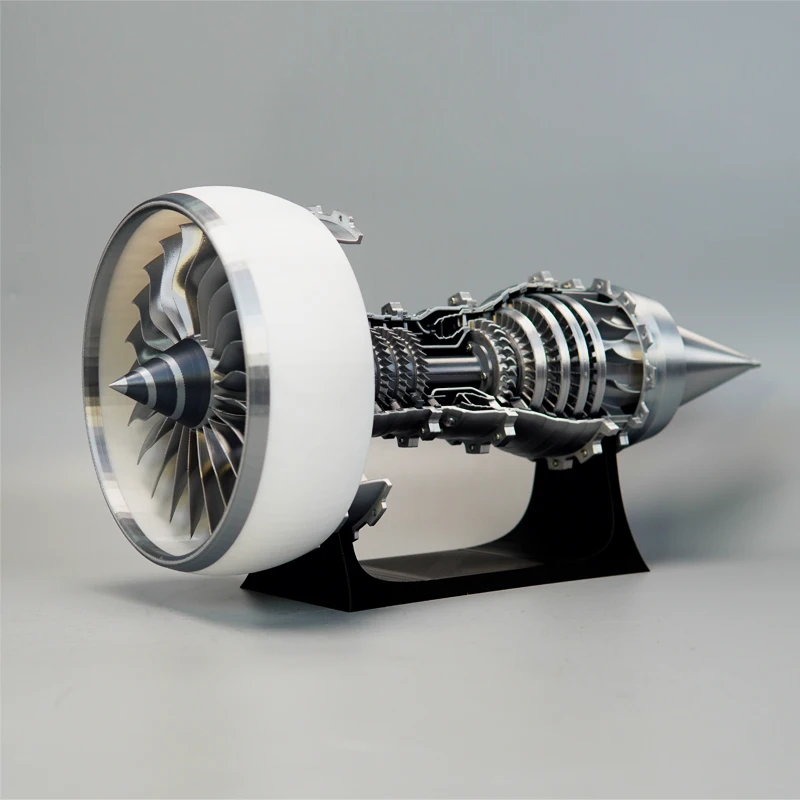 Turbojet-Passenger-Aircraft-Engine-Model-Impress-o-3D-Craft-Toy-pl ...