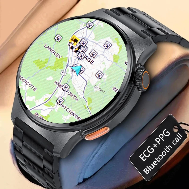 GPS-Fitness-Track-NFC-Bluetooth-Call-Smart-Watch-Men-ECG-PPG-Body ...
