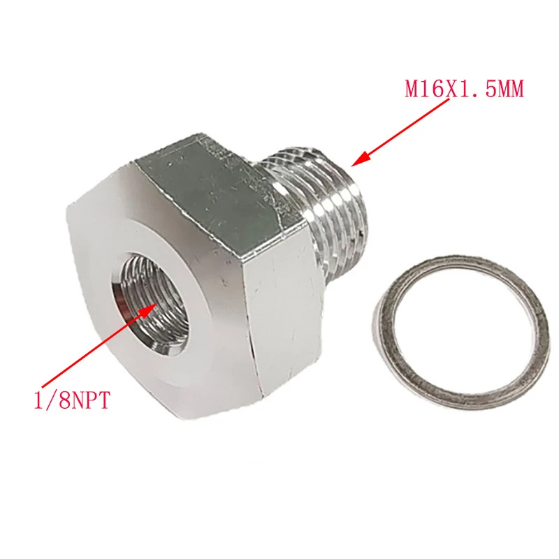 M16x1-5-To-1-8-NPT-Stainless-Steel-LS-Oil-Pressure-Sensor-Adapter ...
