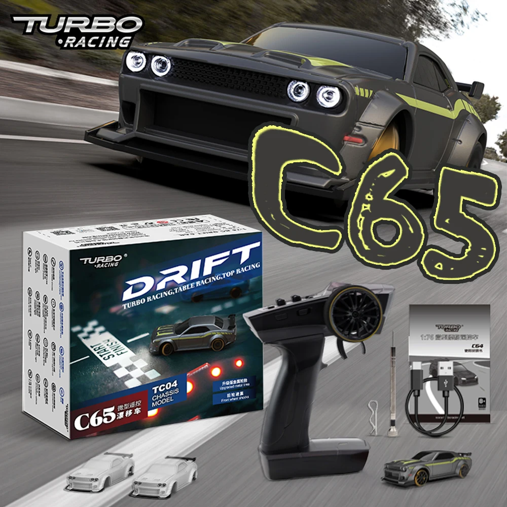 1-76-TURBO-RACING-C65-Built-in-Gyroscope-Drift-Racing-Full-Scale-Mini ...