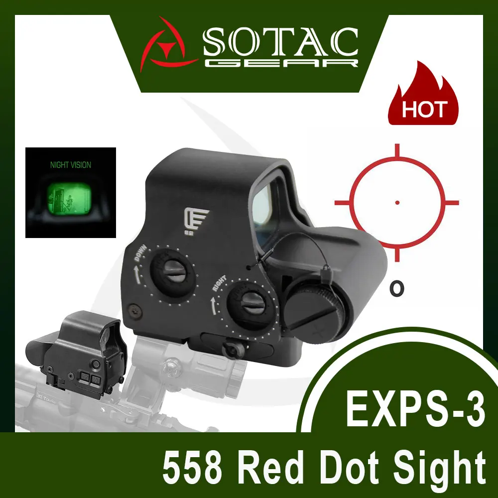 SOTAC-Tactical-EXPS3-0-NV-Fucntion-558-Red-Dot-Hunting-Holographic-Airsoft-Sight-with-Full ...