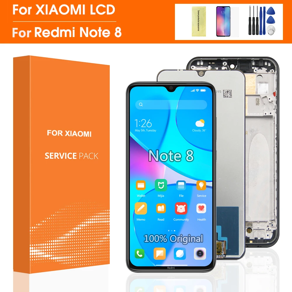 For-xiaomi-Redmi-Note-8-display-LCD-touch-screen-Assembly-replacement ...