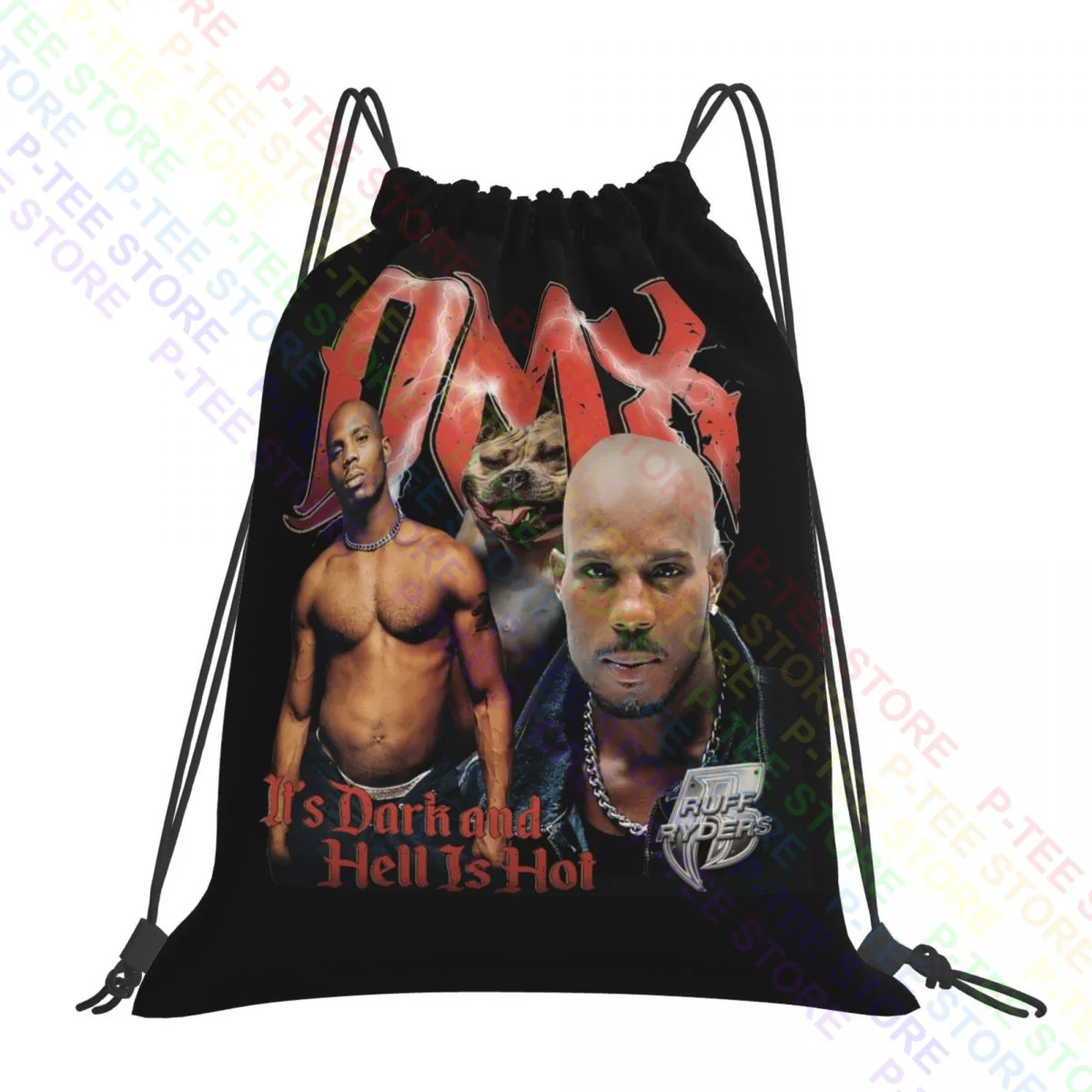 Dmx-Rapper-Drawstring-Bags-Gym-Bag-Newest-Softback-Sports-Bag-Clothes ...