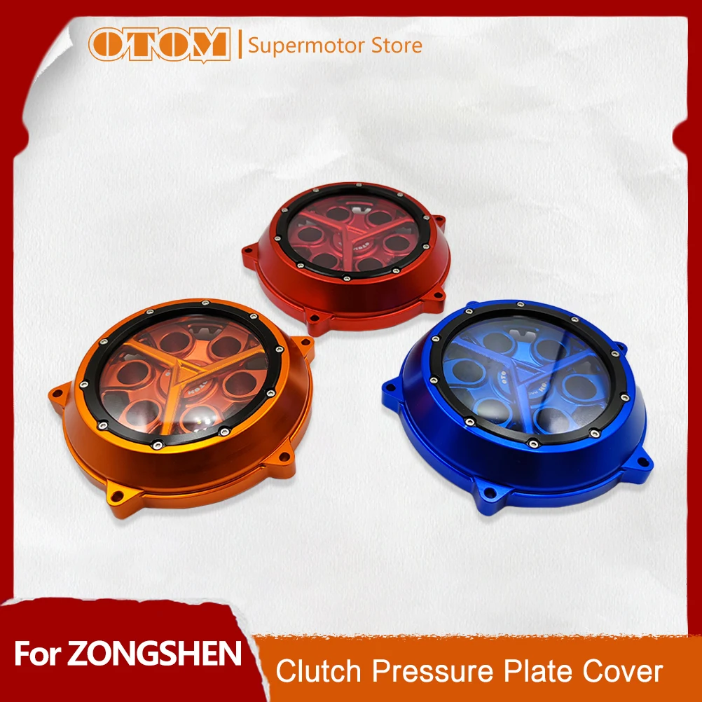 OTOM-Motorcycle-Transparent-Clutch-Cover-Clutch-Hub-Gland-CNC-Protector-Guard-ForZONGSHEN-NC250 ...
