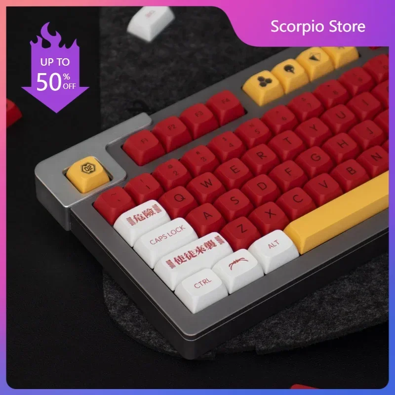 EVA-02-XDA-Profile-PBT-Keycap-Set-Custom-138-Key-Double-Shot-PBT ...