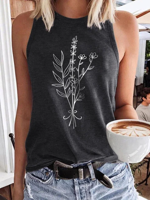 Loose Sleeveless Shirts For Women