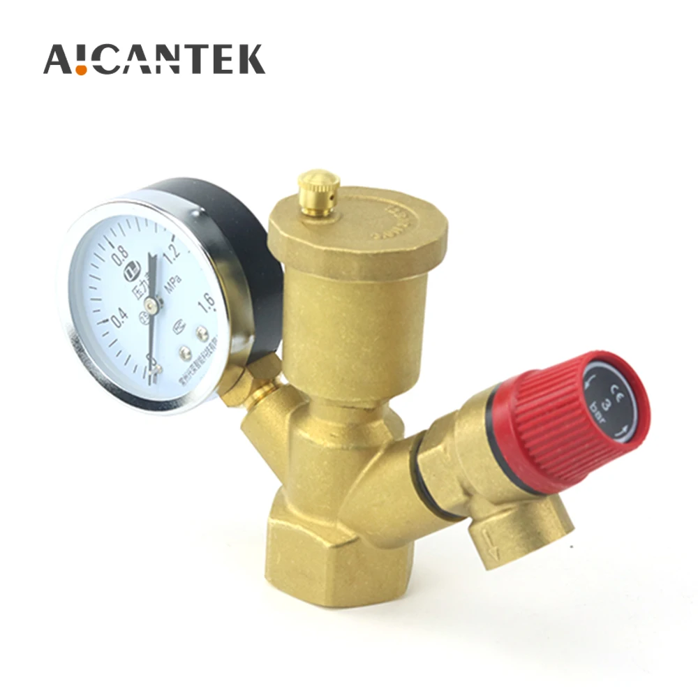 Brass-Boiler-Safety-Group-Set-Complete-Pressure-Relief-Valve-Air-Vent ...