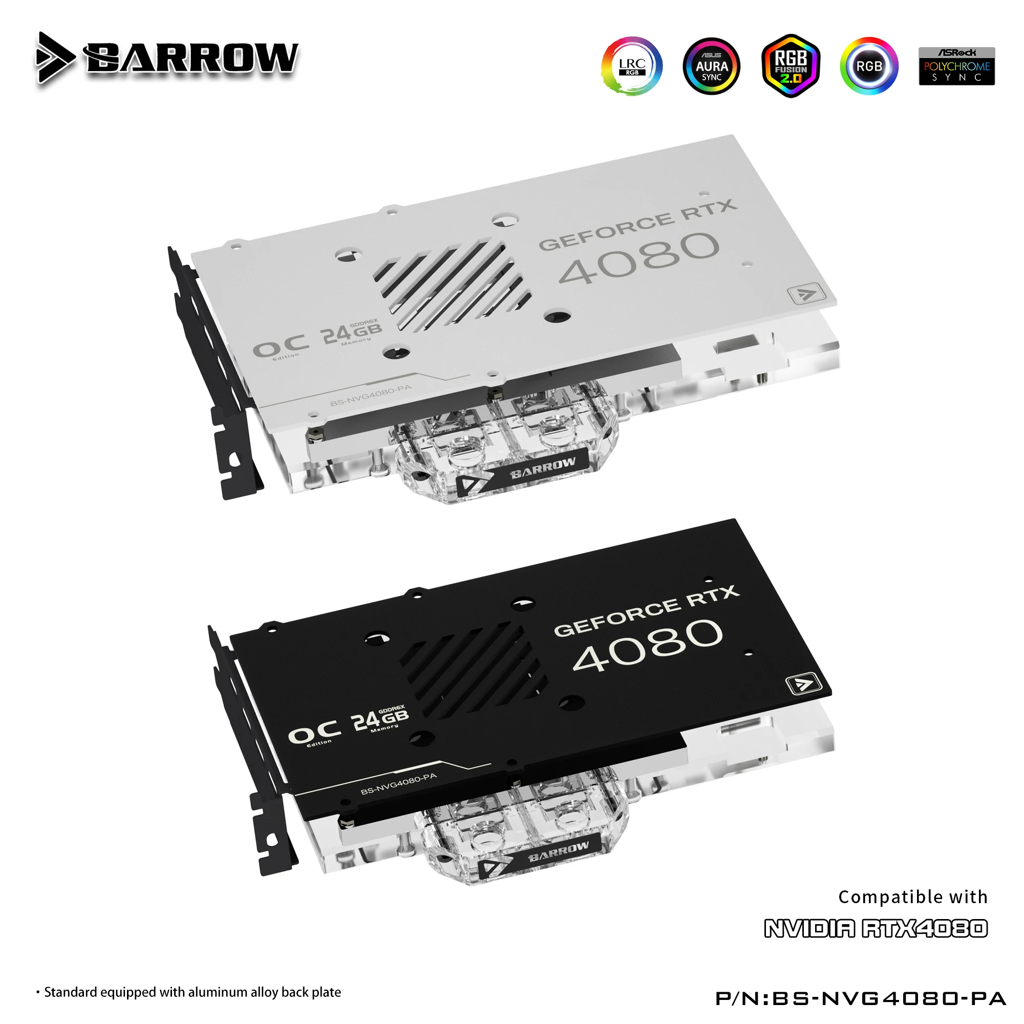 BARROW-Water-Block-for-NVIDIA-GeForce-RTX4080-Founder-Edition-GPU-Card ...
