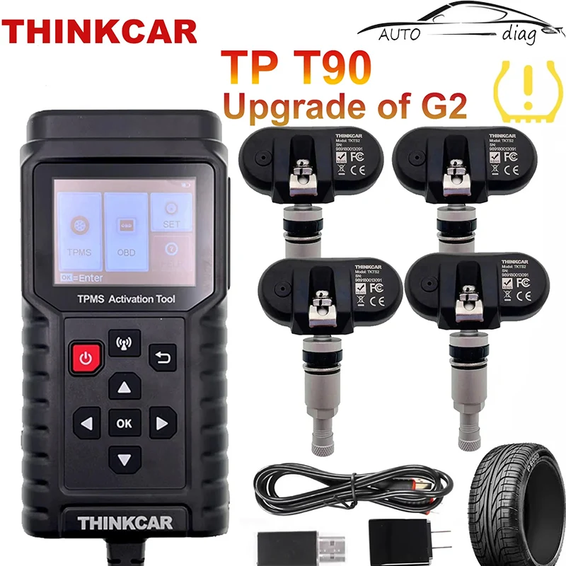 ThinkCar-Herramienta-de-activaci-n-TP-T90-TPMS-OBD2-OBDII-programador ...