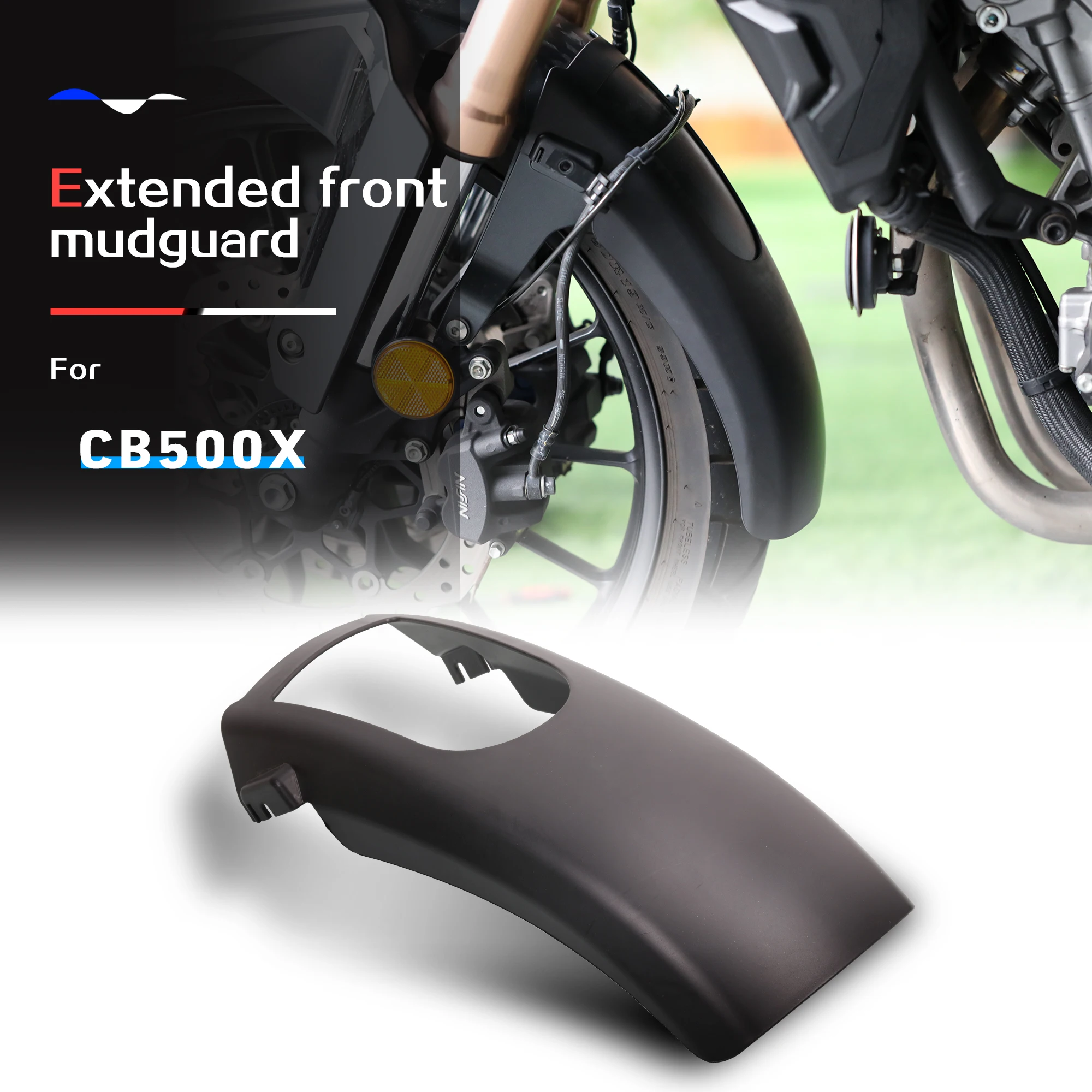 CB500X Lengthen Front Fender Mudguard For HONDA CB 500X NX500 2013-2021 ...