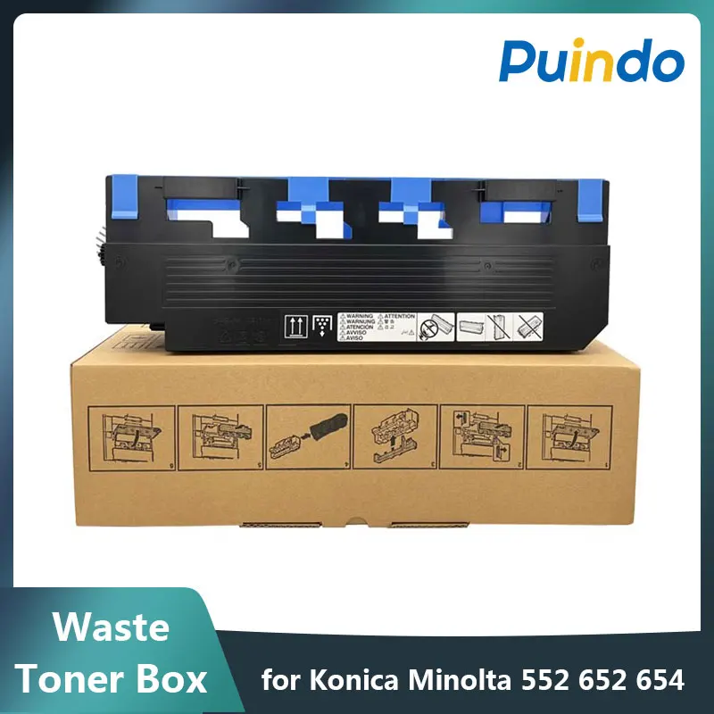 WX-102 Waste Toner Box for Konica Minolta bizhub 552 652 654 654e 754 ...