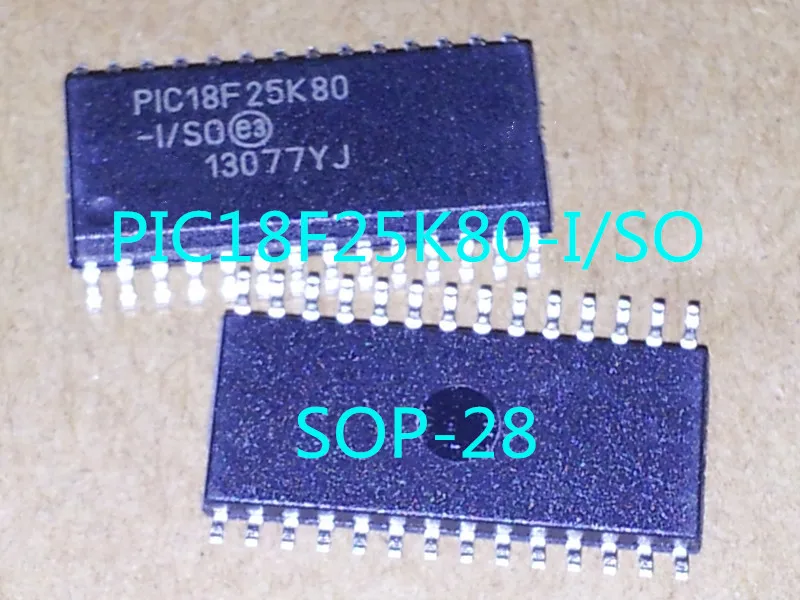 5PCS/LOT 100% Quality PIC18F25K80 I/SO PIC18F25K80 SOP 28 SMD 8 bit ...