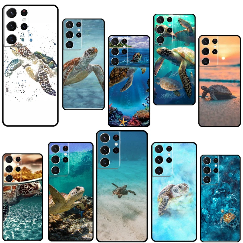 Ocean-Sea-Turtle-Phone-Case-For-Samsung-Galaxy-S21-Ultra-S20-FE-S8-S9 ...