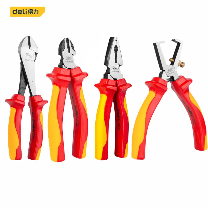 1Pcs VDE Diagonal Pliers Multifunctional Insulated Combination Pliers ...
