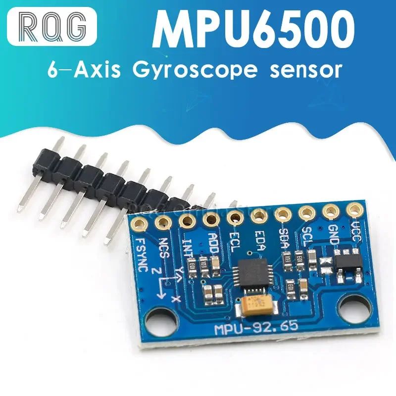 IIC-I2C-SPI-MPU6500-MPU-6500-6-Axis-Gyroscope-Accelerometer-Sensor ...