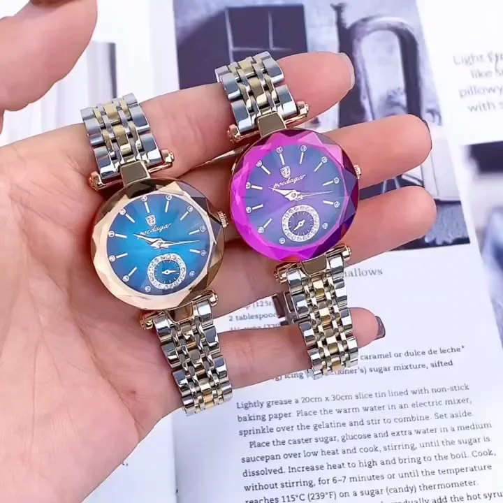 POEDAGAR 719 Women Watch Luxury Jewelry Diamond Design Quartz Ladies ...