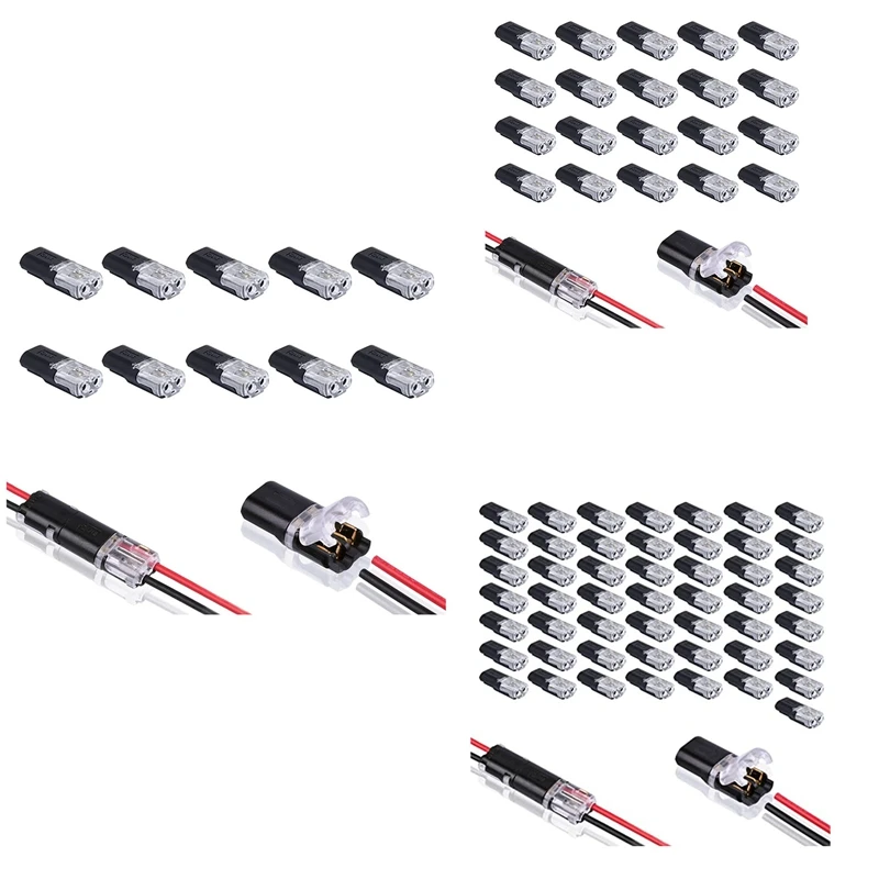 Double-Wire-Plug-In-Connector-With-Locking-Buckle-Pluggable-Connectors ...