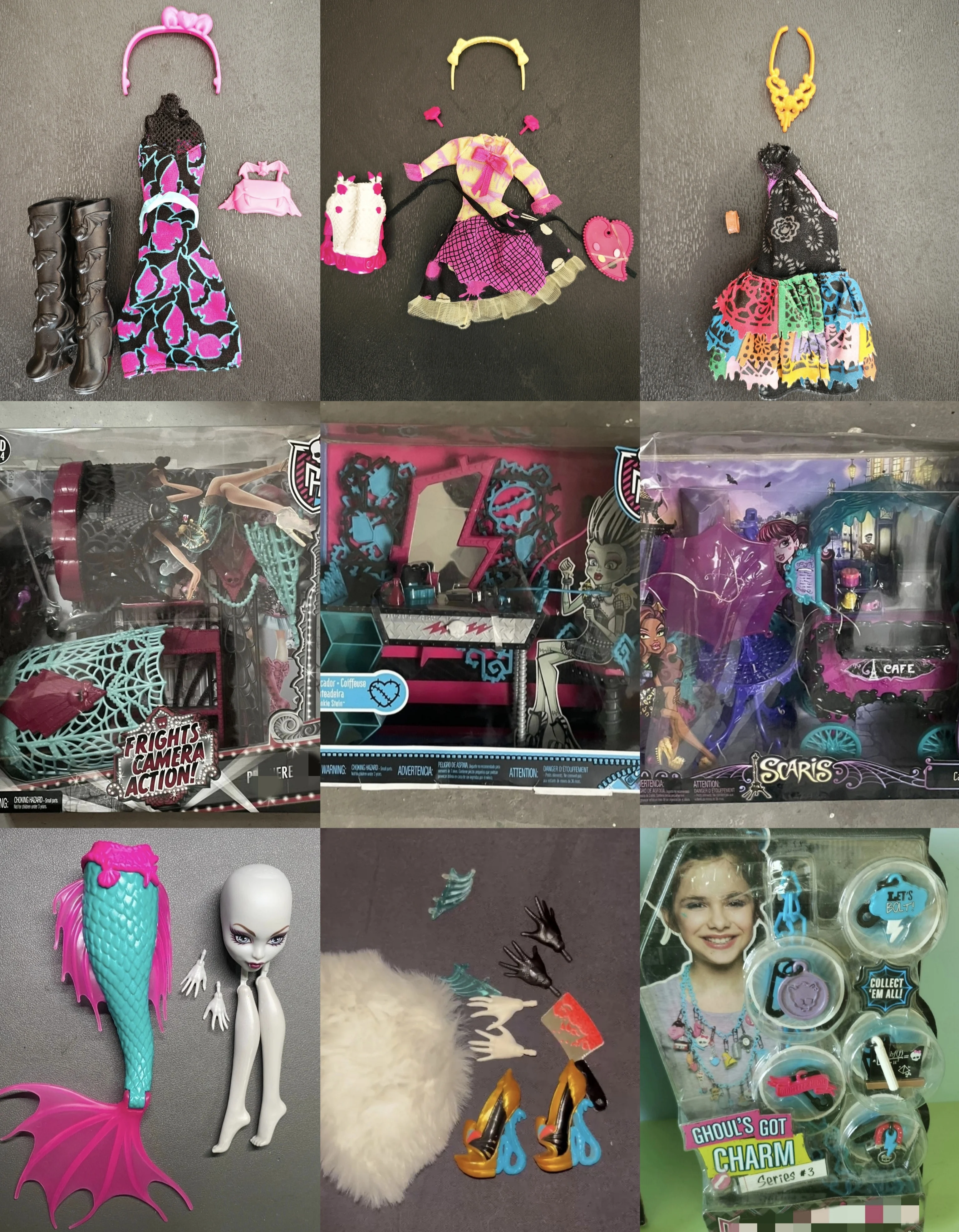Rare-Monster-High-School-Doll-Clothes-Shoes-Accessories-DIY-Toys-Kids ...