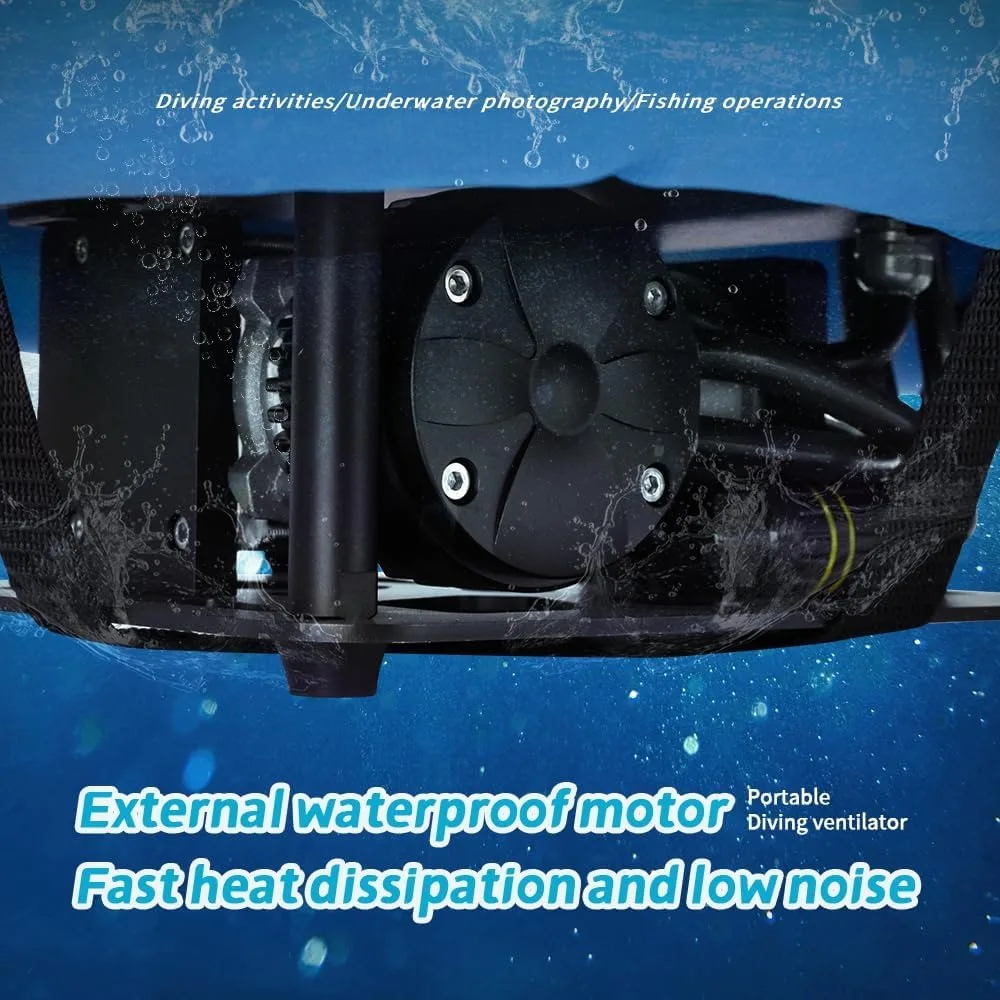Underwater Air Supply Portable Scuba Diving System - Rechargeable ...