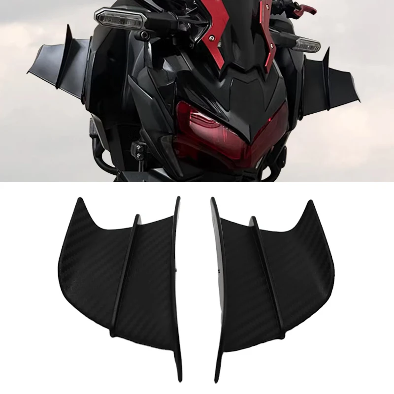 Fairing Side Winglet Aerodynamic Wing Deflector Spoiler For Kawasaki ...