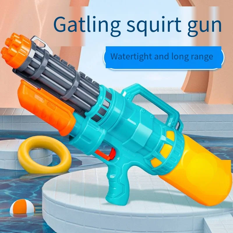 Gatling-Water-Gun-Children-Toy-Large-Spray-High-Pressure-Boy-Water ...