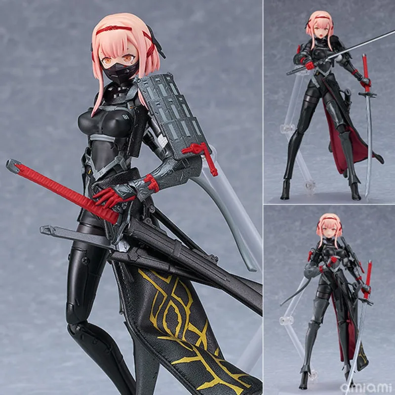 #621 Figma FALSLANDER Samurai Anime Girl Figure Lanze Reiter/Ronin ...