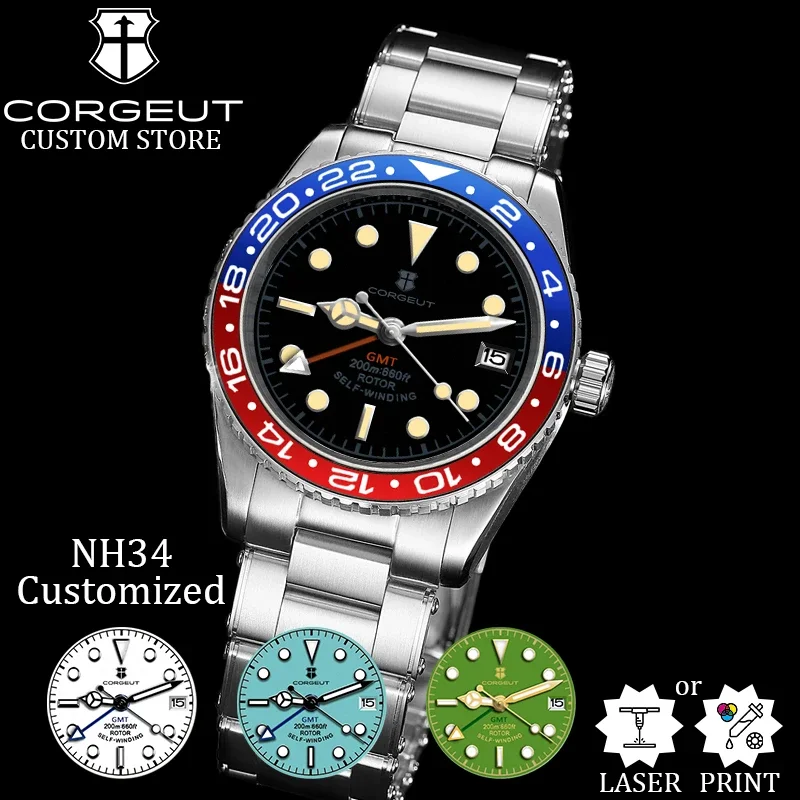 Corgeut-Customized-39mm-Men-Watch-Automatic-Mechanical-Sapphire ...