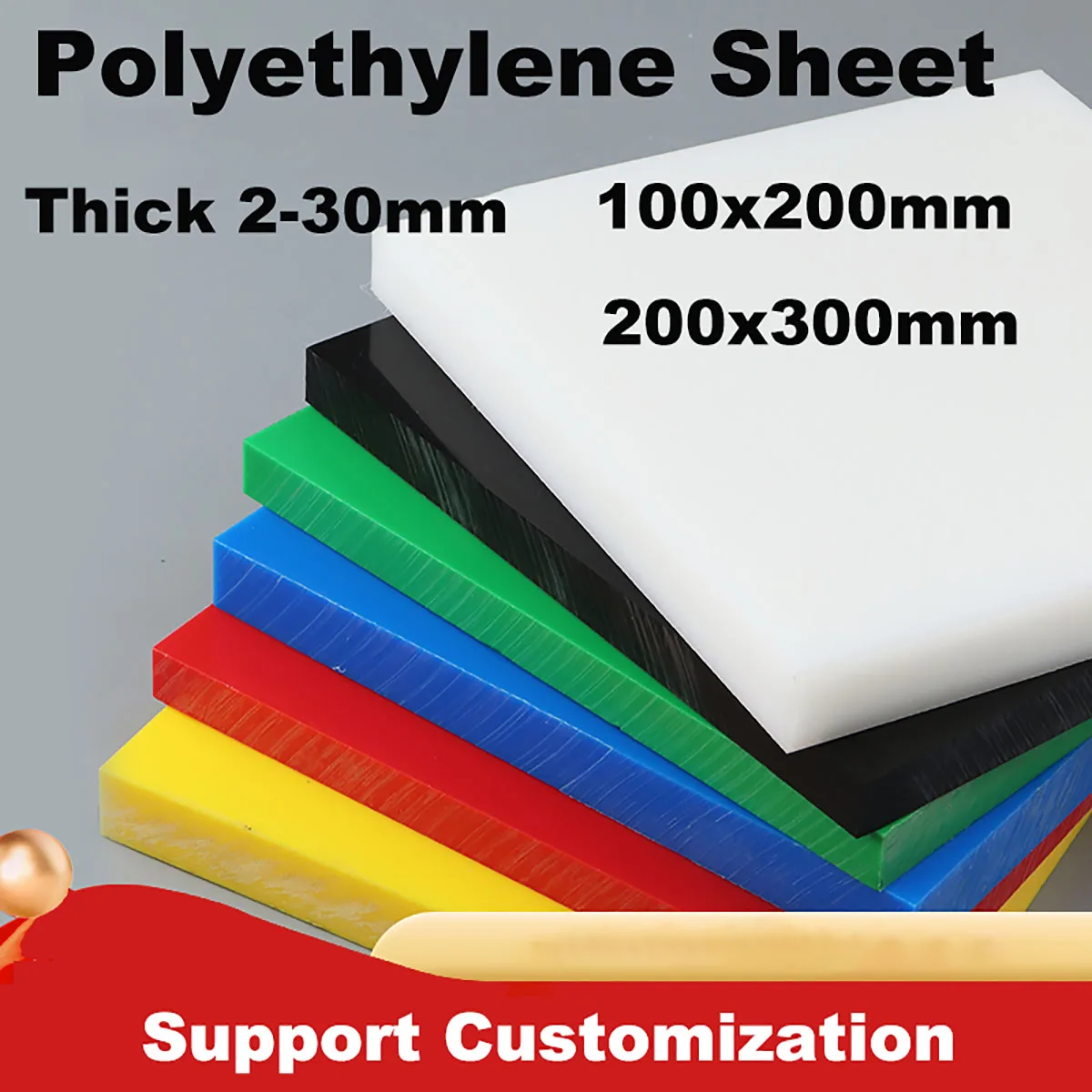 Colored Polyethylene Sheet Plastic Board High Temperature PE/UPE/HDPE ...