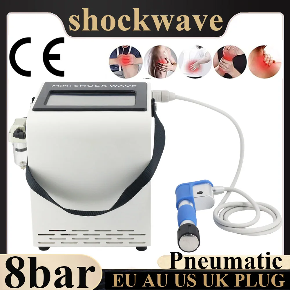 Pneumatic Shock Wave ED Treatment 8 Bar For Pain Relief Professional ...