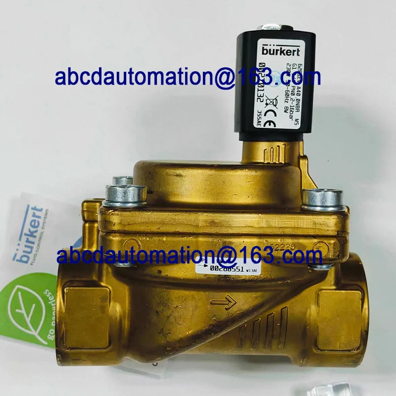 Original Burkert Servo Assisted Diaphragm Solenoid Valve 6281EV A40 G1 ...